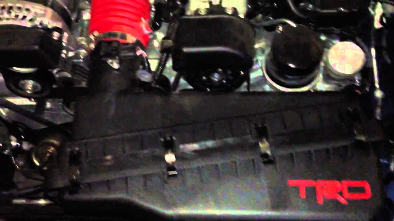 BRZ: TRD intake installed on a BRZ - YouTube