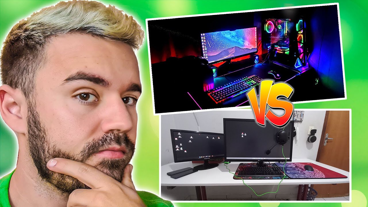 MUITO RGB vs SEM RGB - Setup dos inscritos - YouTube