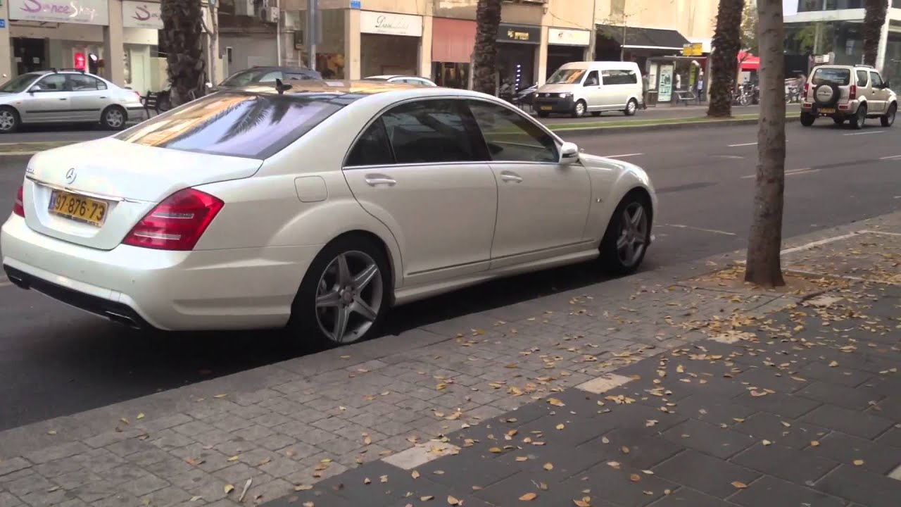 Mercedes: s63 amg, cls63 amg, s600 v12 and cls 350 in Israel - YouTube