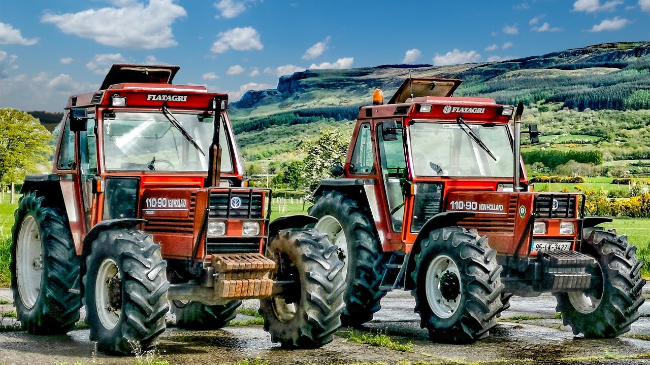 Small Farm: FIATAGRI POWER (2 Fiat tractors unbreakable working ...