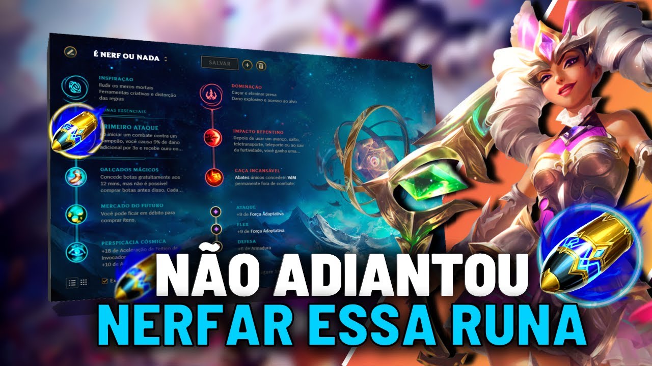 RUNA PRIMEIRO ATAQUE COM BUILD DE LUTADOR ESTÁ BROKEN! - YouTube