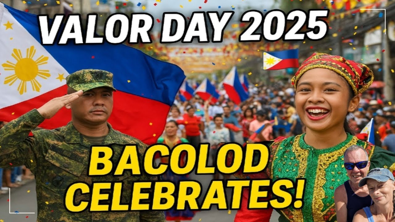 Valor Day 2025 TAKES OVER Bacolod! 🇵🇭 Parade, Heroes, and Local Vibes ...