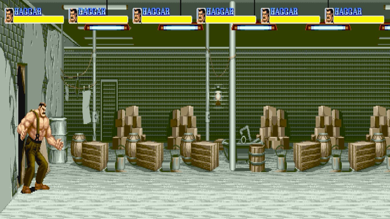 Upgrading Final Fight's slum basement stage - YouTube