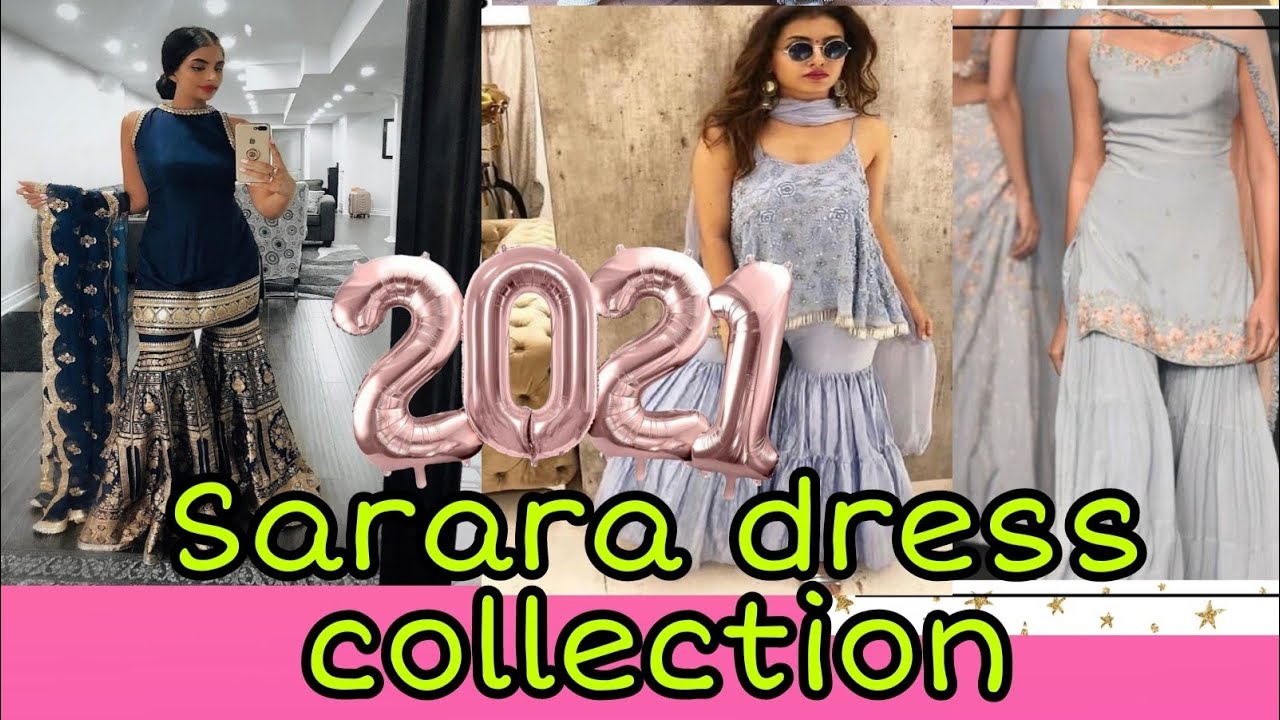 Sarara dress design collection 2021|| Sarara dress for marriage ...