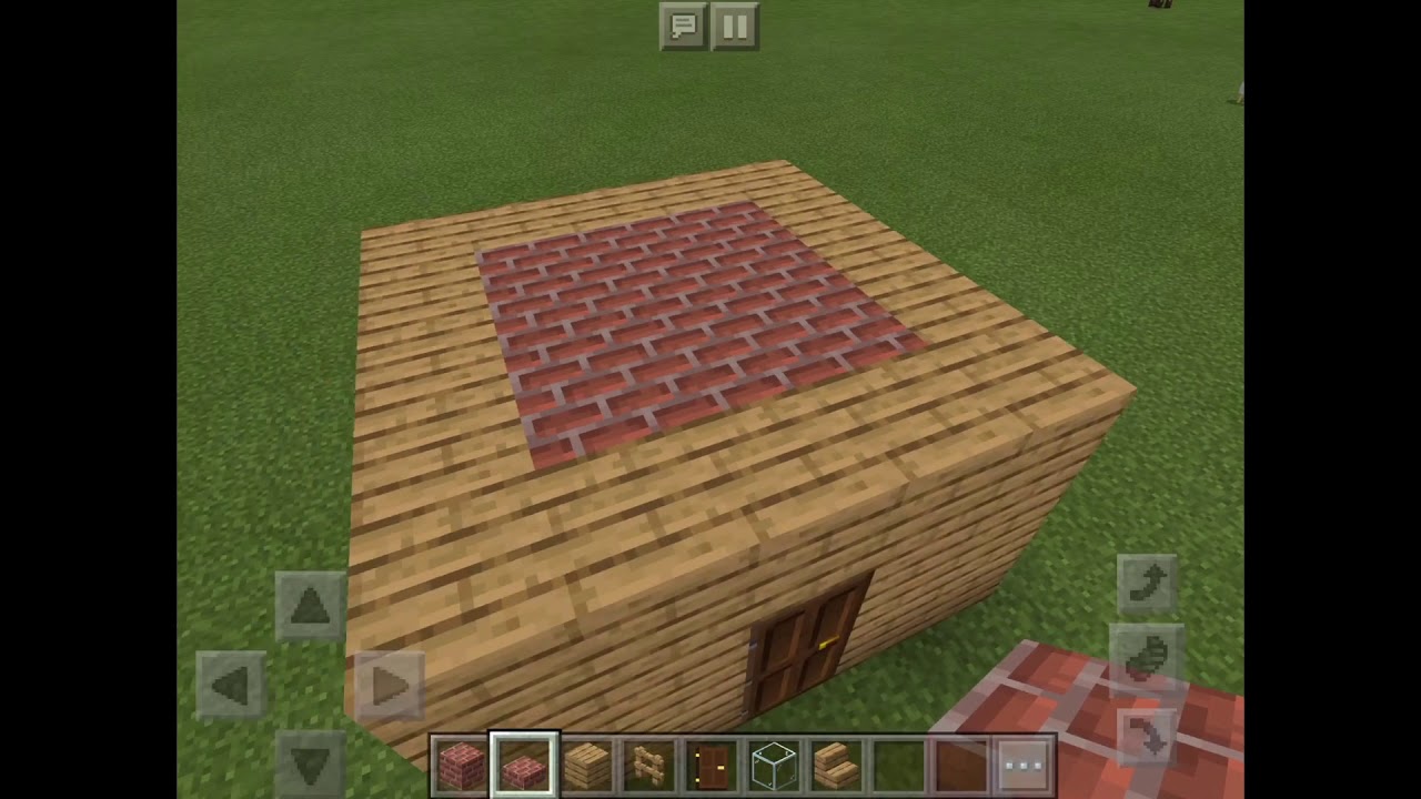 Mario Plays Minecraft Episode 2: Building A Small House - YouTube