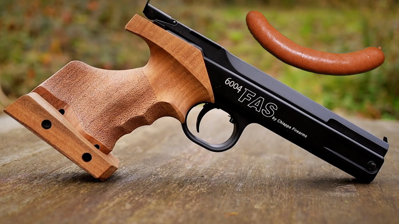 FAS 6004 - Air Pistol - Zero Recoil - Not a Sausage! - YouTube