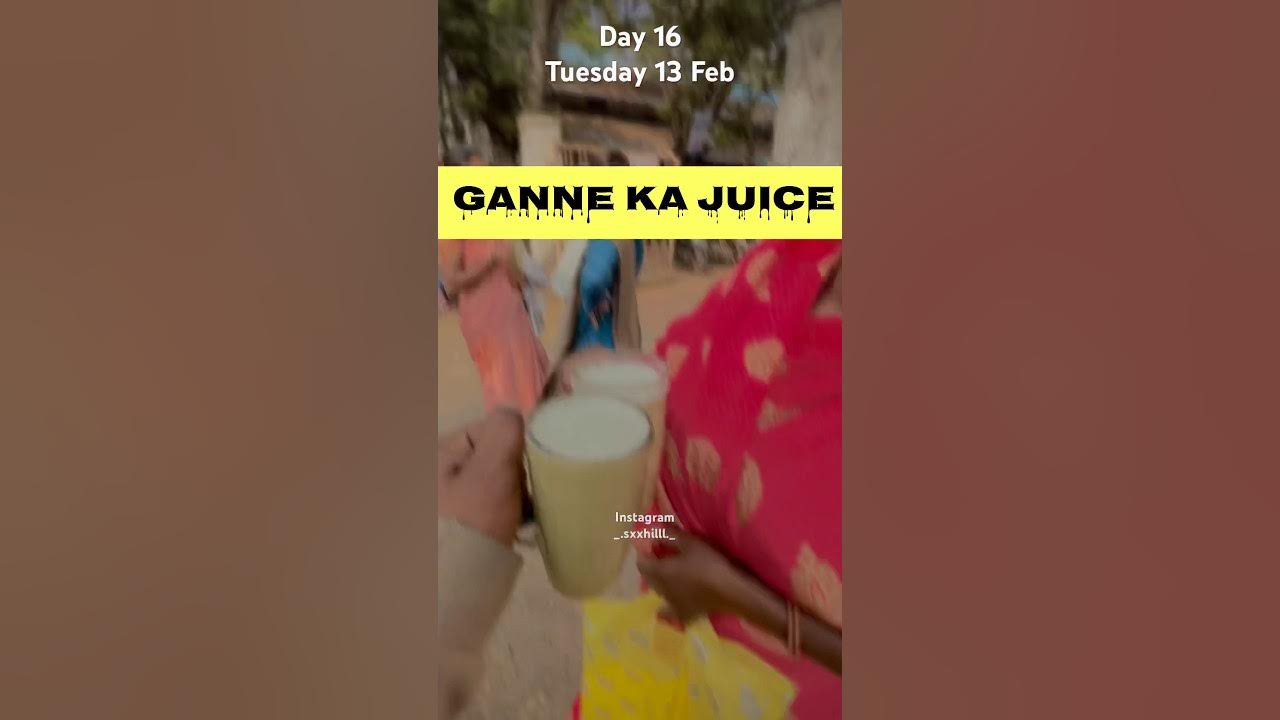 Genne ka Juice 🧋 #ashortaday #minivlog #shortsfeed #shorts #trending #sahilingalevlog17 - YouTube