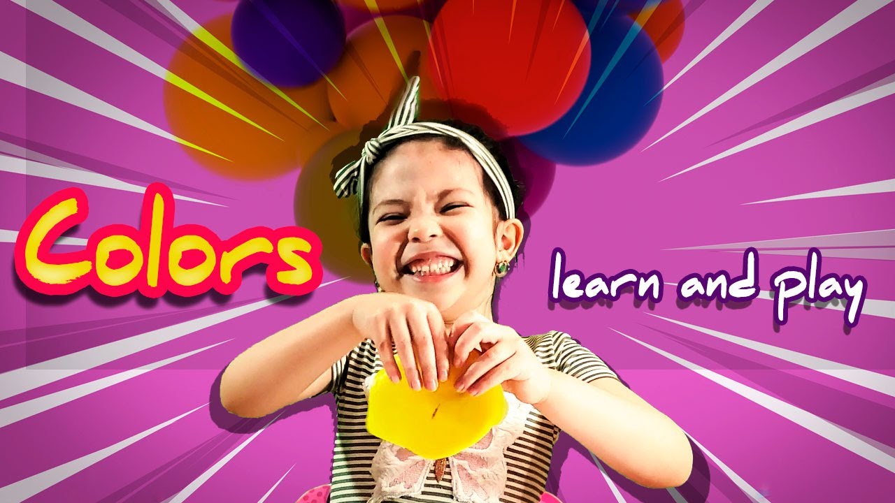 Learn colors with Mia Isabella / Aprendiendo los colores - YouTube