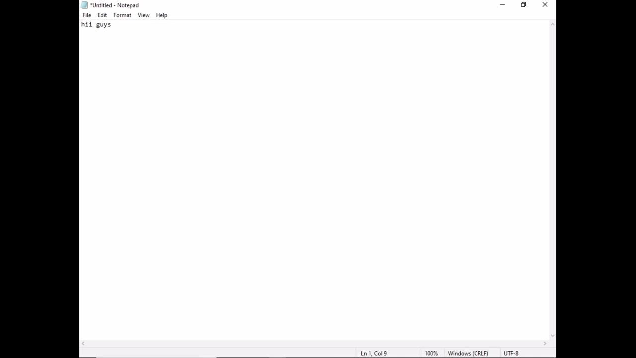 how to find any word in Microsoft notepad - YouTube