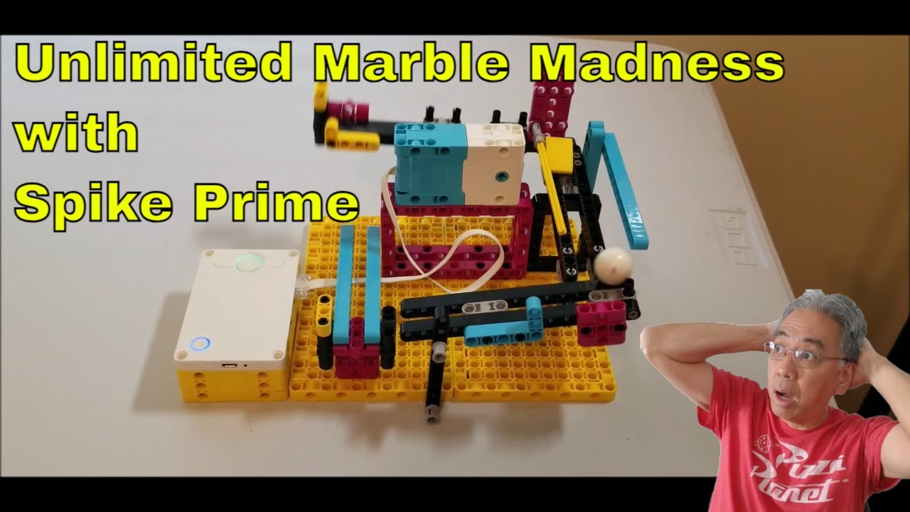 Unlimited Marble Madness With Spike Prime (Building Instructions ...