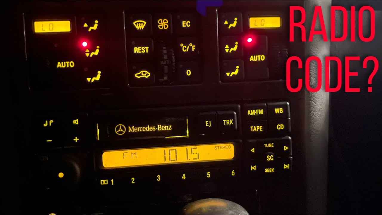 Common issues Mercedes W140 Becker radio & Bose amp and how to fix s600 ...