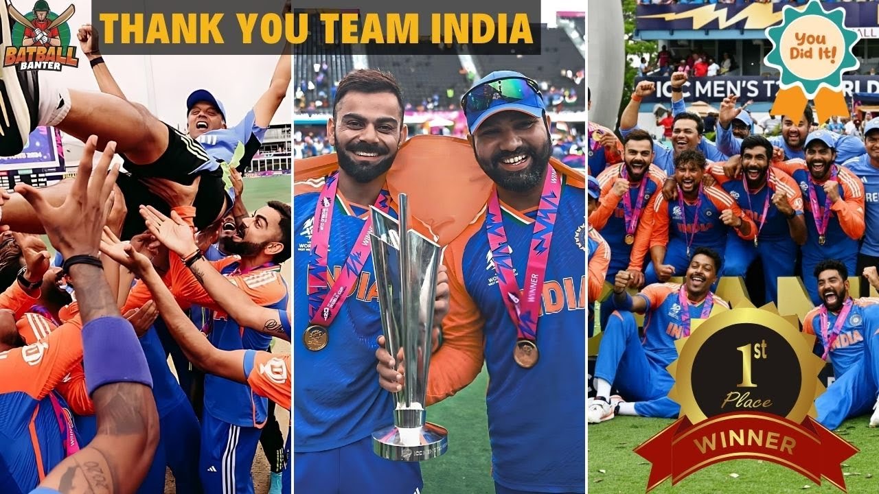 Thank You Team INDIA 🇮🇳 | How Indians Celebrated the WIN | They Deserve ...