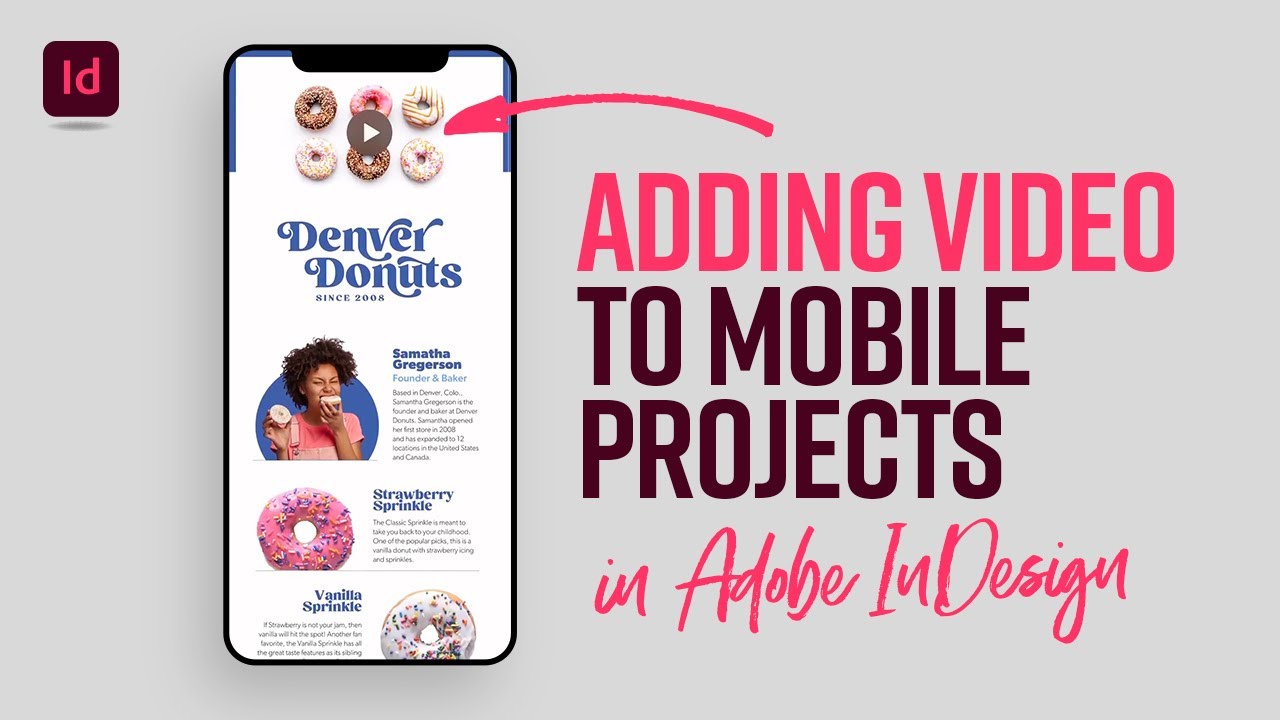 Learn How To Add Videos To A Mobile Project In Adobe InDesign YouTube Learn How To Add Videos To A Mobile Project In Adobe InDesign YouTube