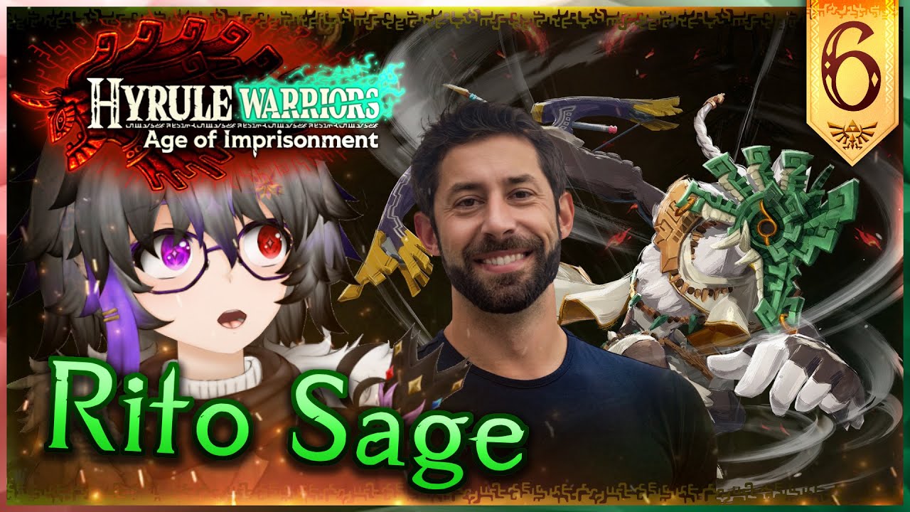 Rito Sage Voiced by Joe Zieja🤩 | Hyrule Warriors Age of Imprisonment ...
