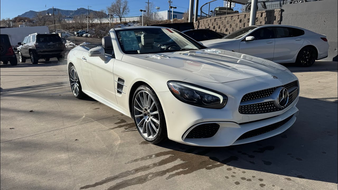 2019 Mercedes SL 550 - YouTube