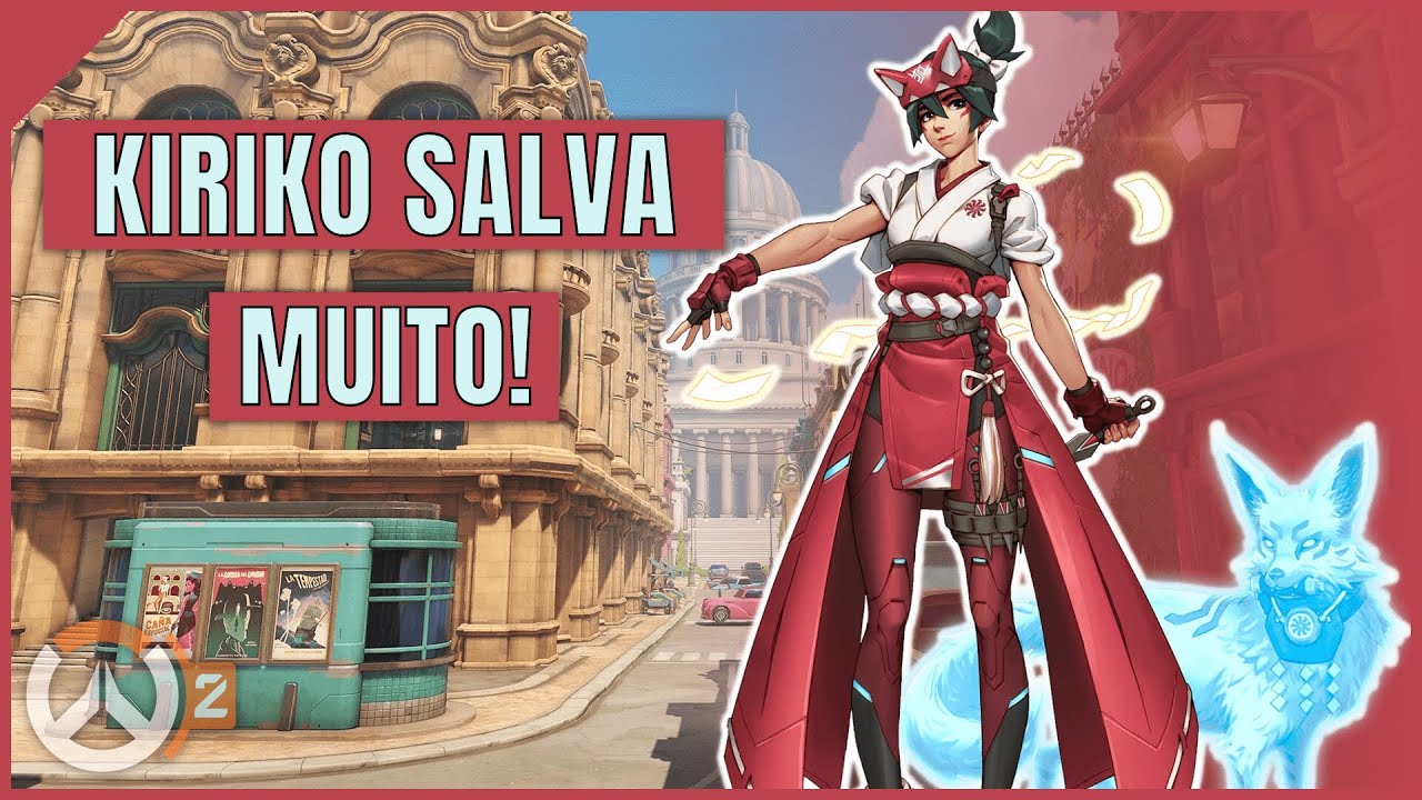 KIRIKO: A MELHOR SUPORTE PARA DIVE! | MODO COMPETITIVO (SUPORTE) | OVERWATCH 2 - YouTube