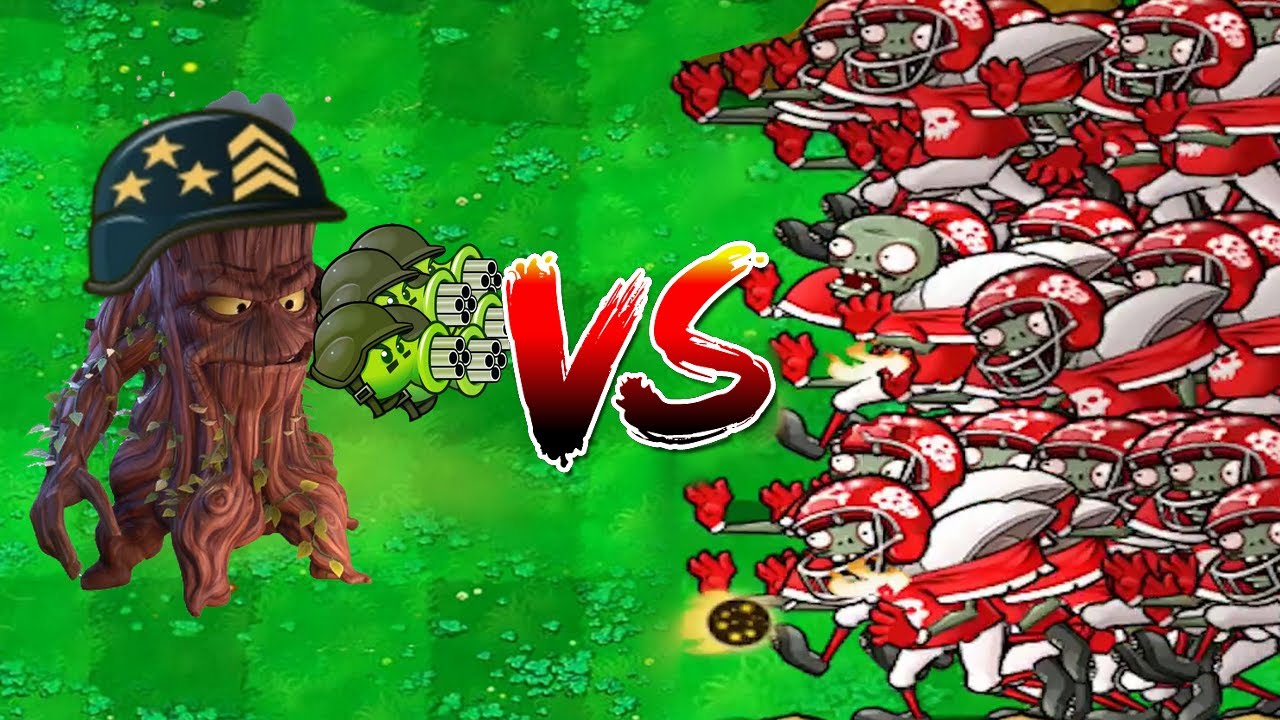 PvZ Minigame GAMEPLAY - 999 Football Zombie - YouTube