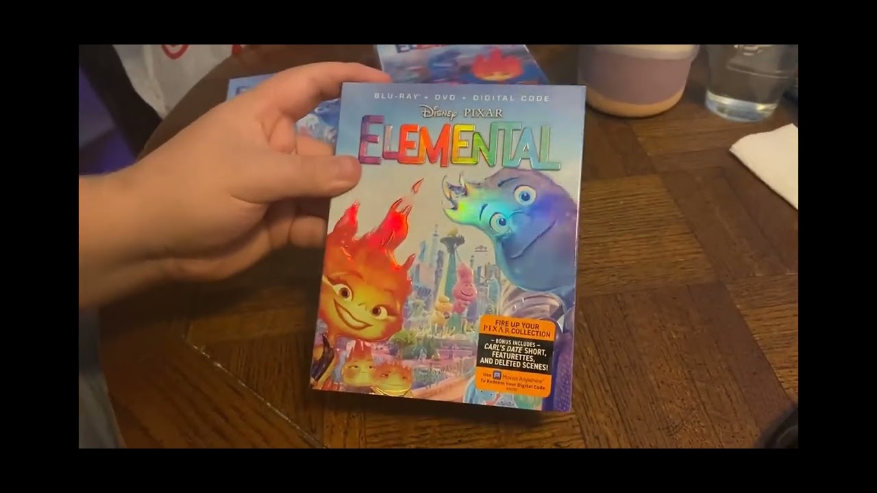 Sonic The Hedgehog 2 And Elemental Blu Ray And 4K Ultra HD Unboxing ...