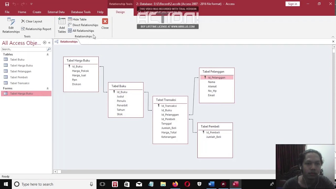 Tutorial Database melalui Access dan CMD - YouTube