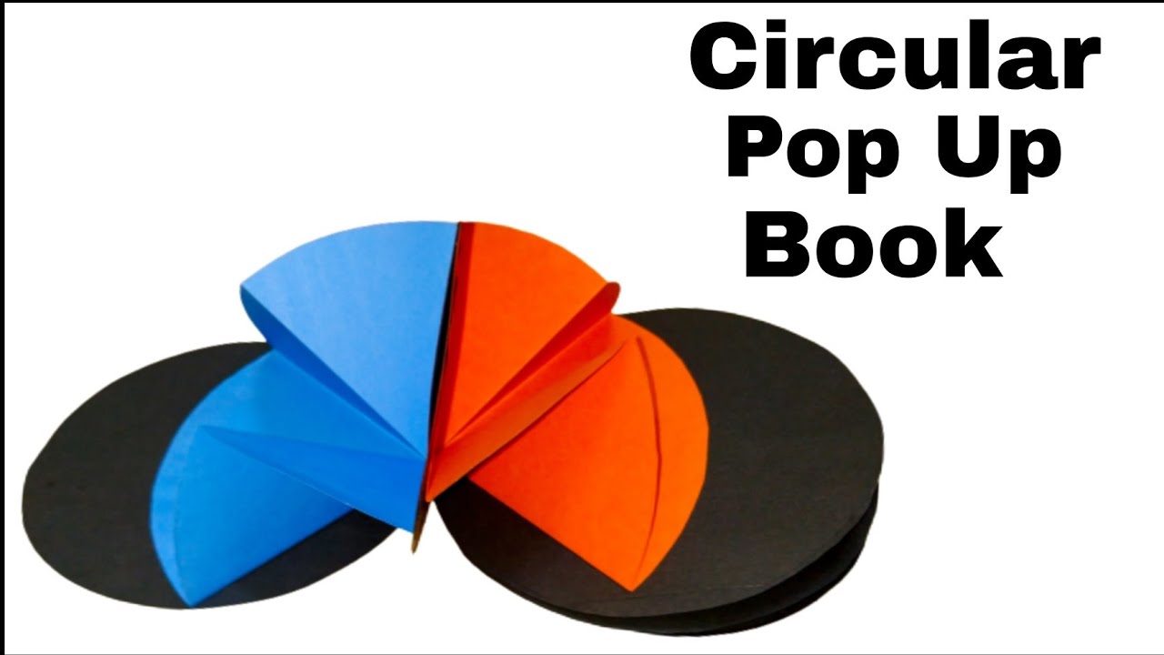 Circular Pop Up Book Tutorial | Pop Up Book Tutorial | SS Craft Mantra ...