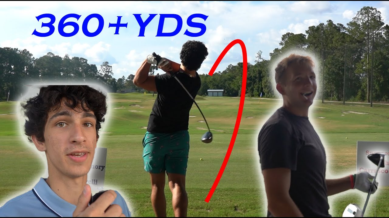 We Join a Long drive Competition. (360+YDS) - YouTube