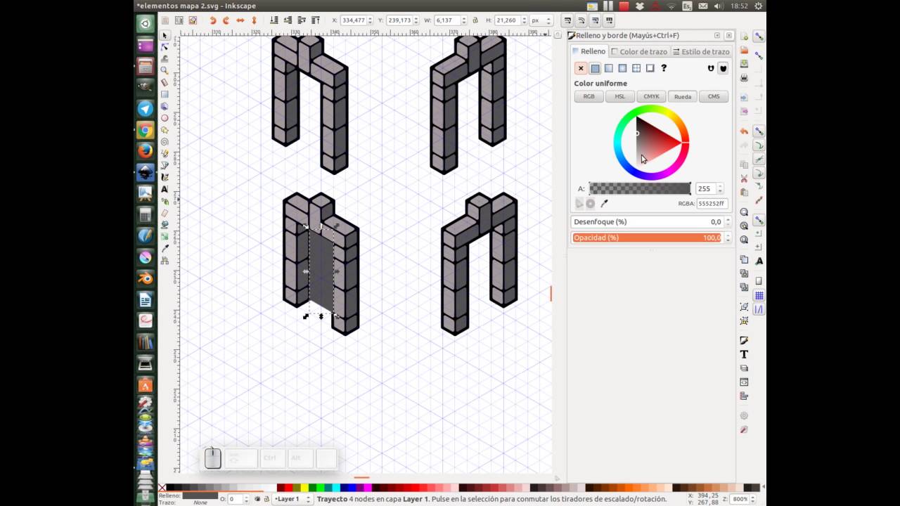 Tutorial 3 RPG Map INKSCAPE - YouTube