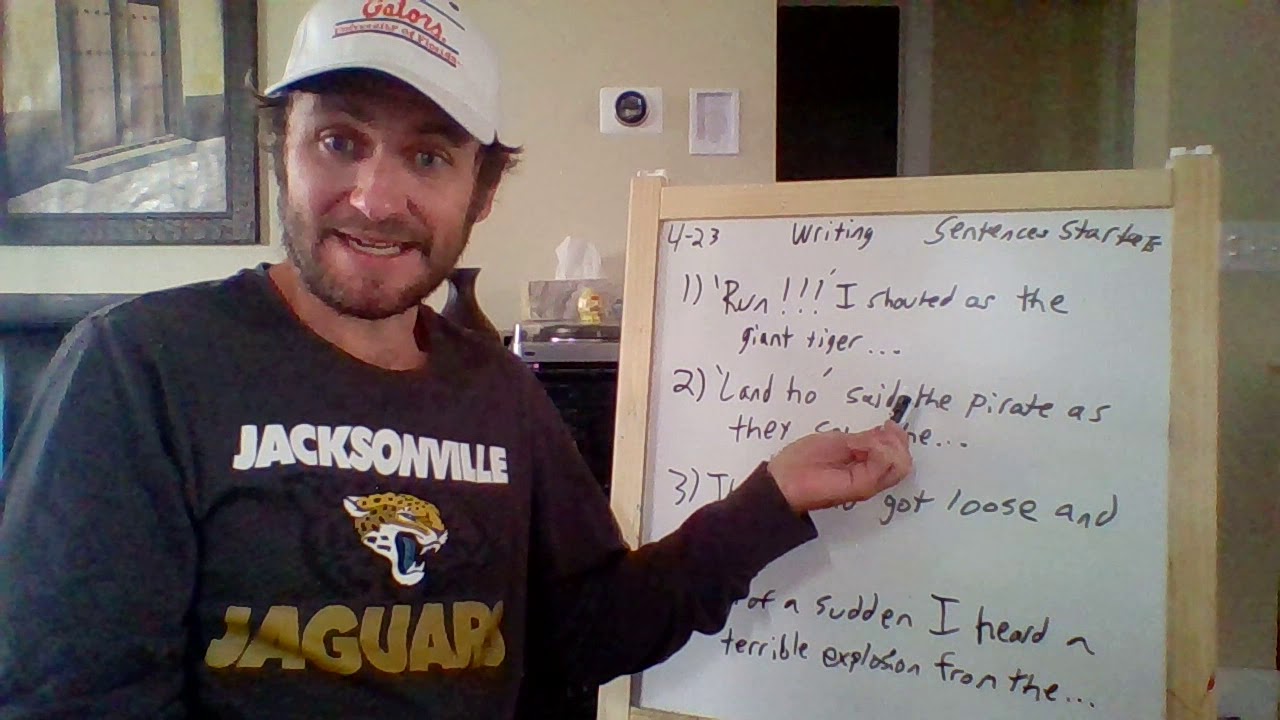 Panthers Writing 4-23 - YouTube