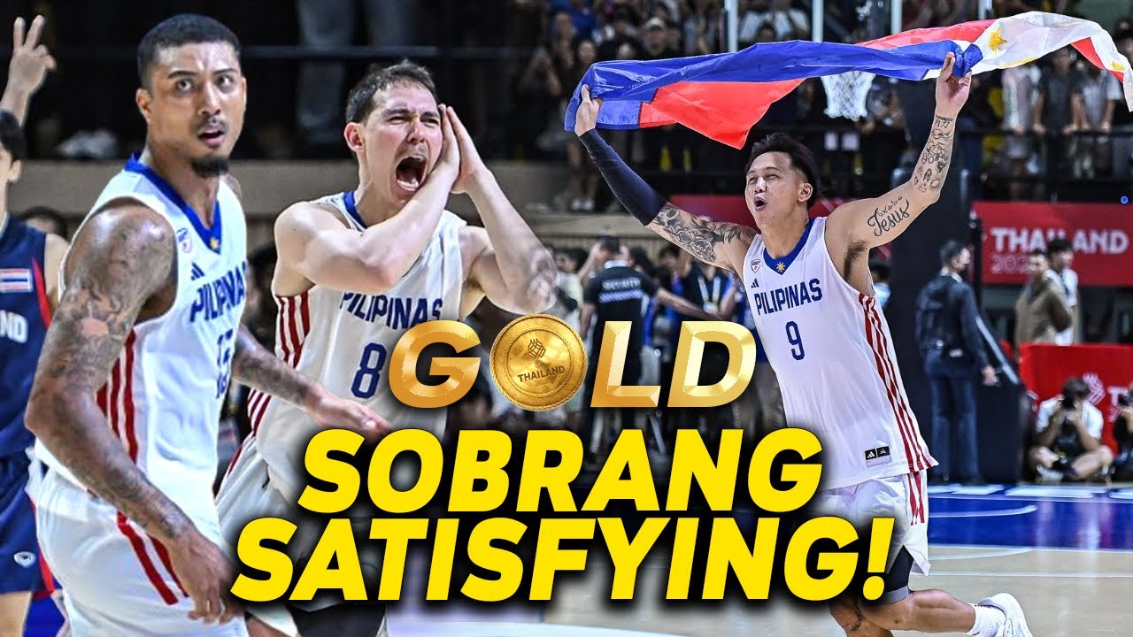 GILAS TEAM "F" SOBRANG SATISFYING! NAKUHA A 20TH GOLD MEDAL SA SEAG VS ...
