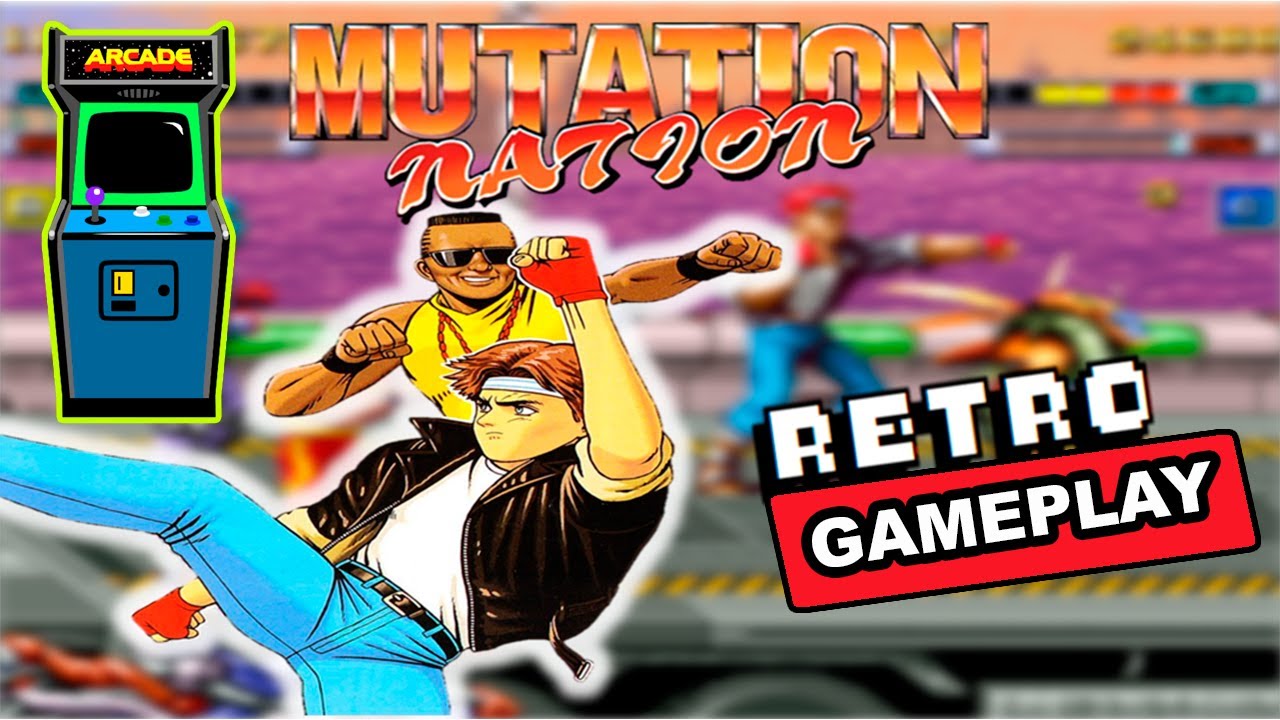 MUTATION NATION (FLIPERAMA) Jogando MUTATION NATION Até Zerar-Jogo do ...