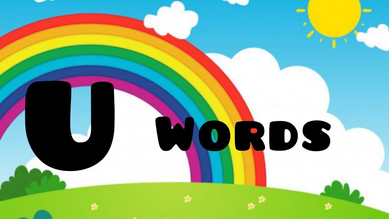 words that start with U || words from U | alphabet with phonics ...