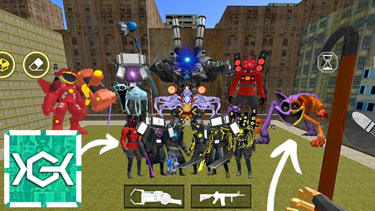 Nextbots In Playground Update Baru!!! Chopper Helicopter Crushed Yellow ...