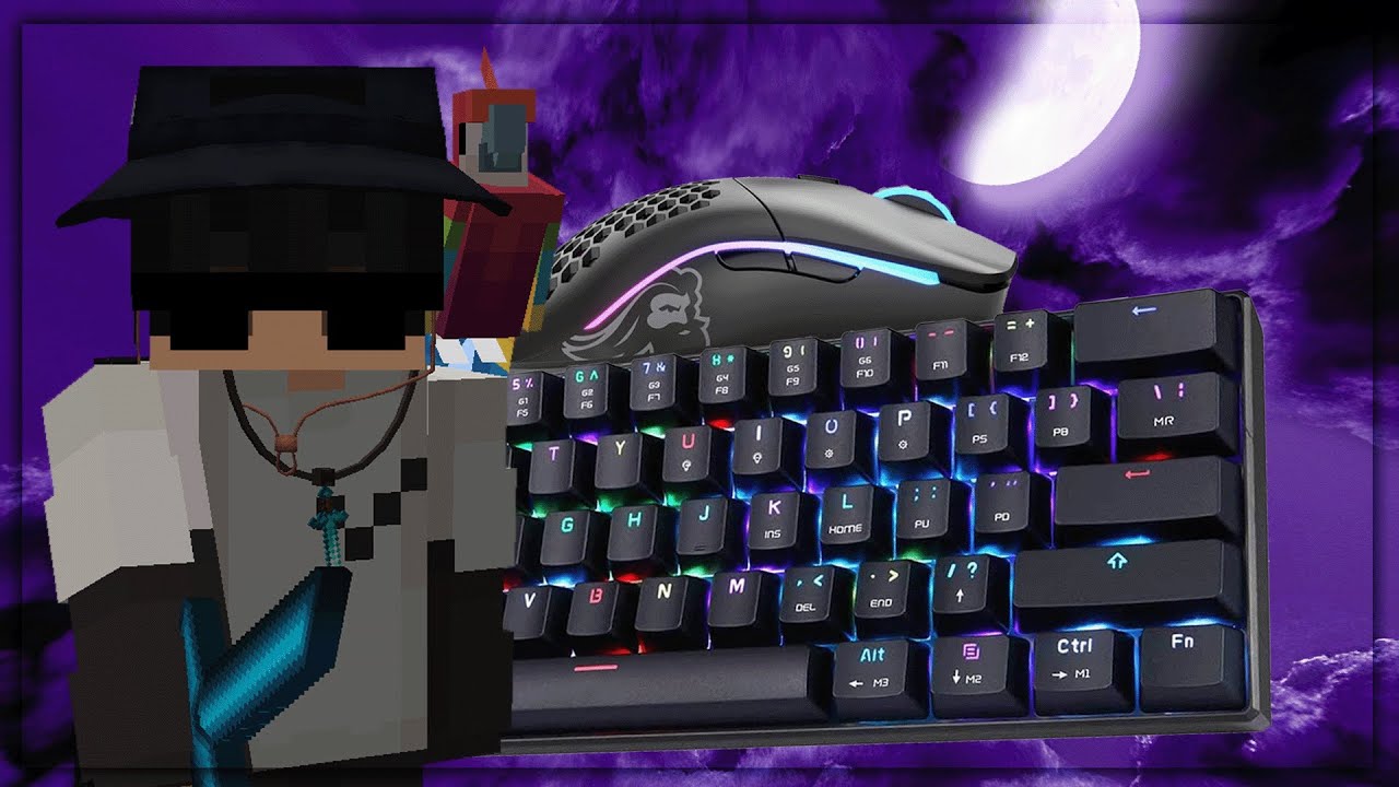 Minecraft Bedwars ASMR | keyboard and mouse sounds | Hypixel Bedwars ...
