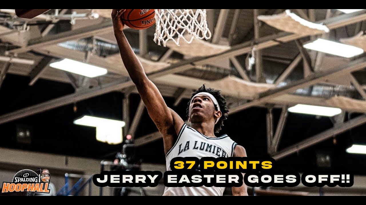 JERRY EASTER II Goes Insane For 37 POINTS!! | Feb 11, 2024 - YouTube