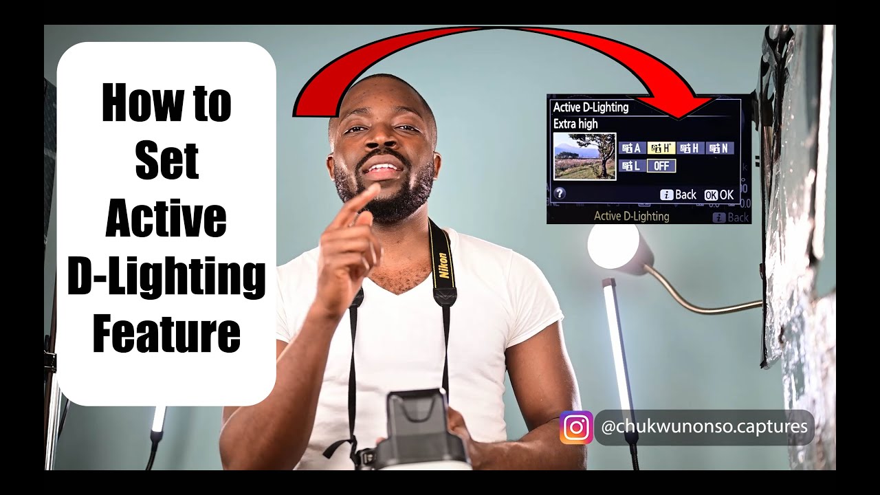 Photography tutorial | How to set your camera's Active D Lighting - YouTube