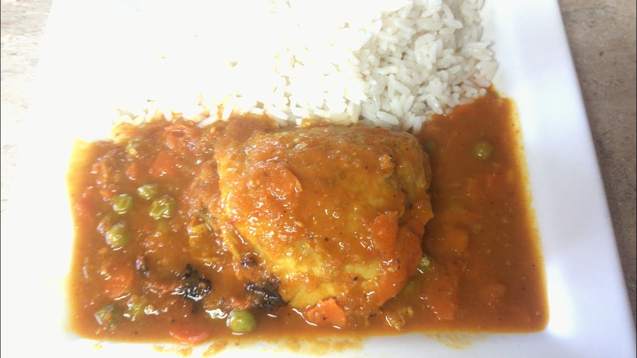 Pollo Al Estilo Ghana, Africa - YouTube