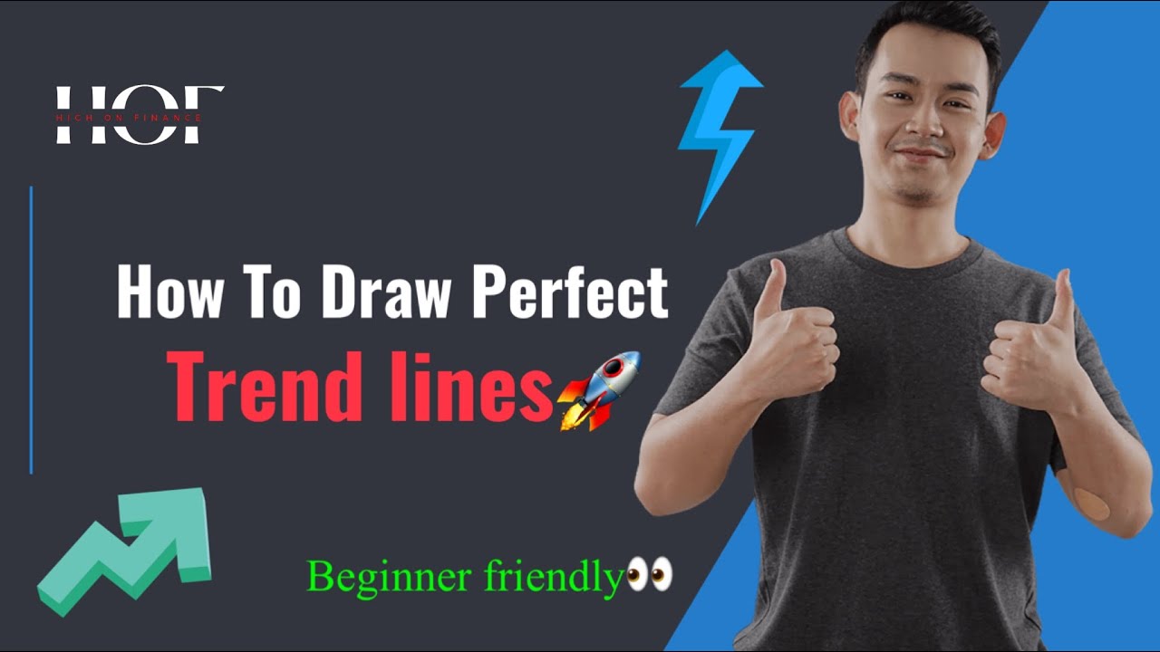 How To Draw Perfect Trend line🚀|| Beginners friendly👀 | #trendline # ...