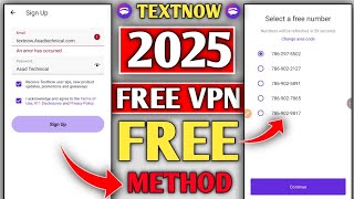 Textnow Sign Up Problem How To Create Textnow Account In India Textnow ...