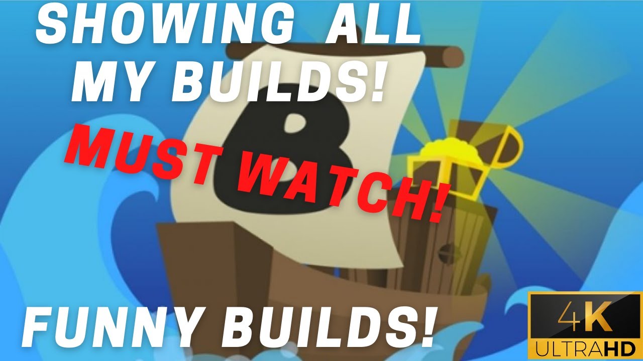 Showcasing all my builds! | BABFT | Roblox - YouTube