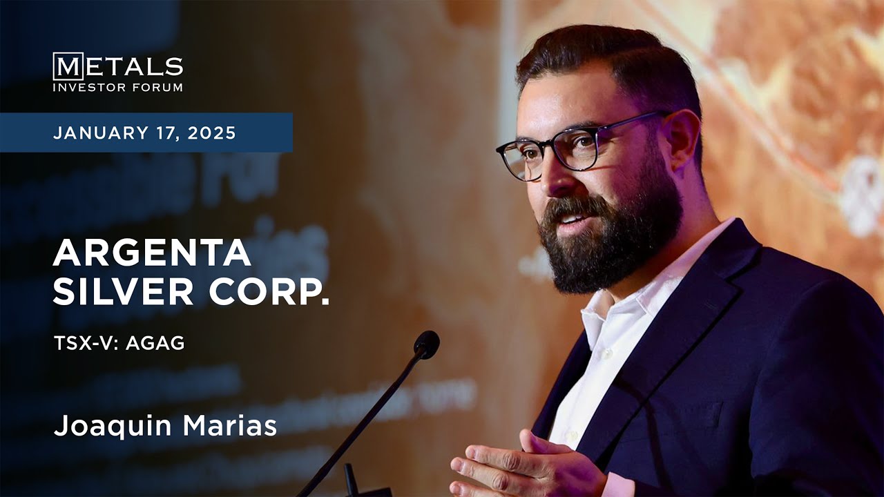 Joaquin Marias of Argenta Silver Corp. presents at Metals Investor ...