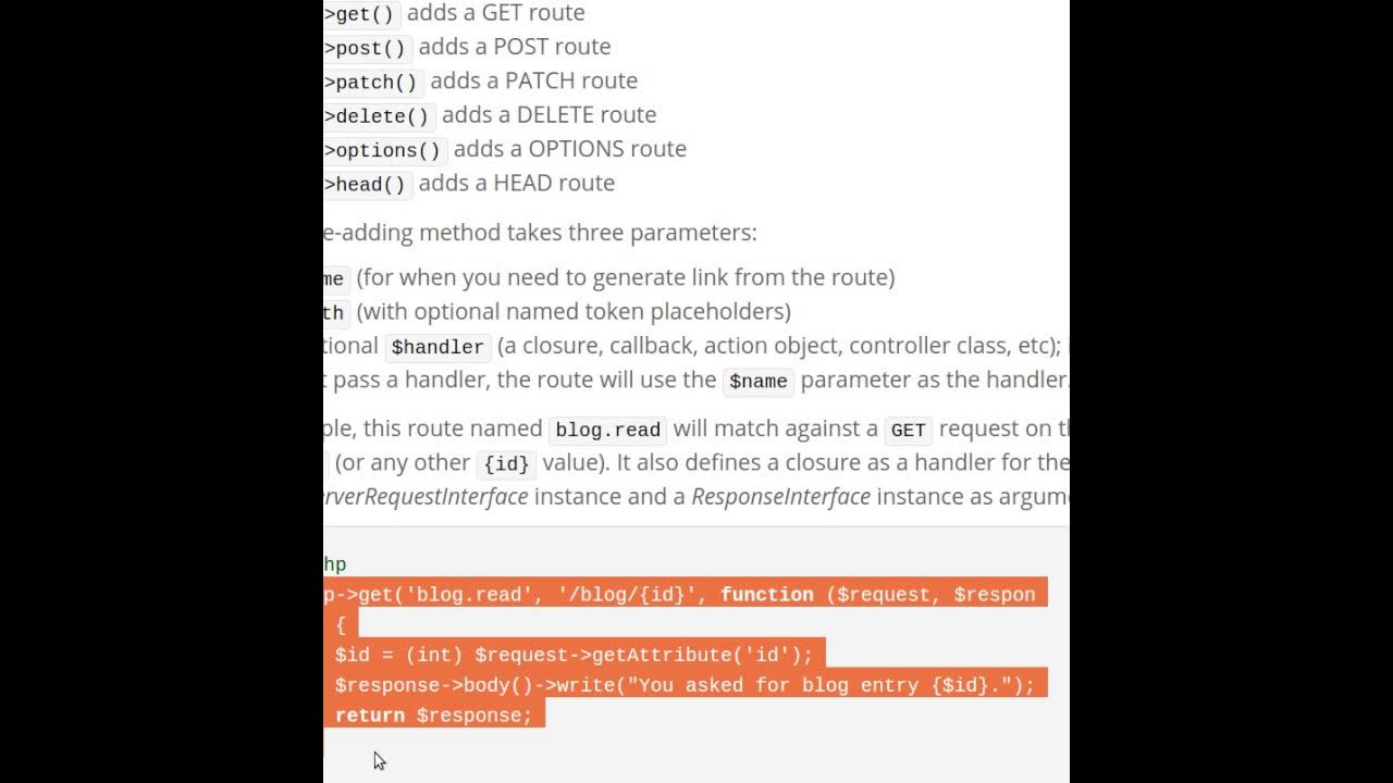 Web Routing in PHP with Aura.Router version 3.x - YouTube