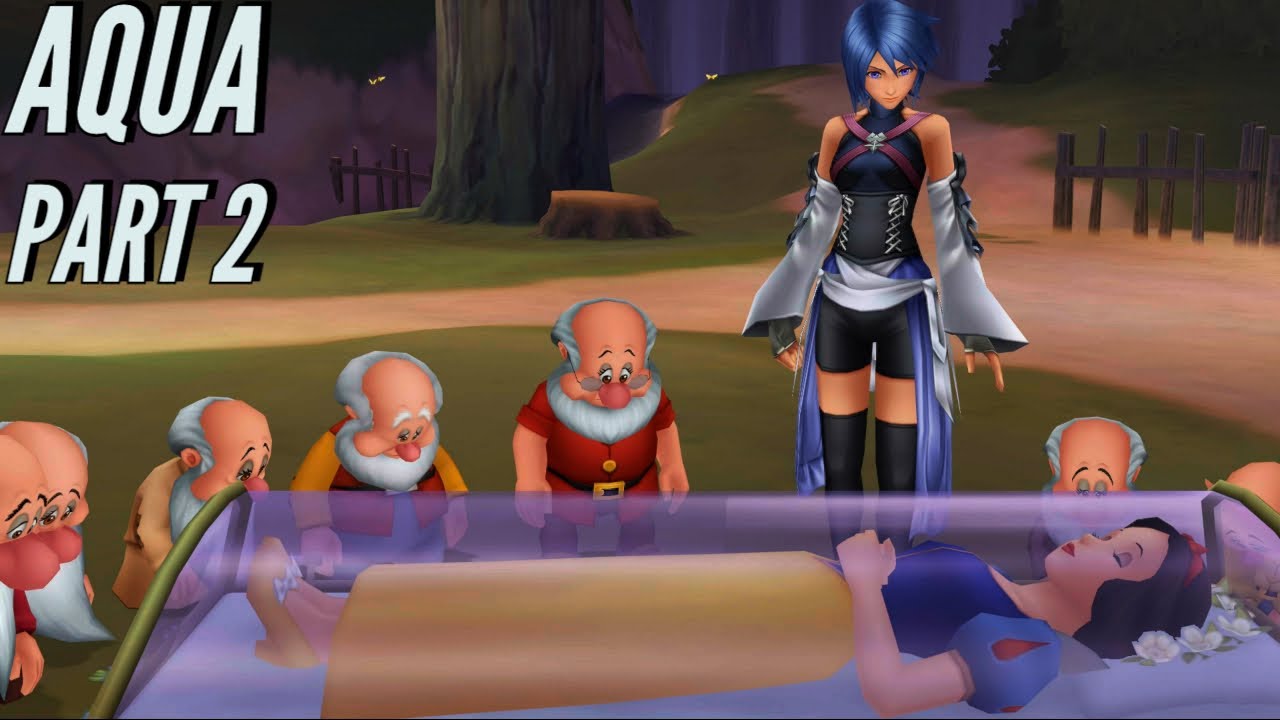 Kingdom Hearts Birth By Sleep Aqua Walkthrough Gameplay Part 2 Dwarf