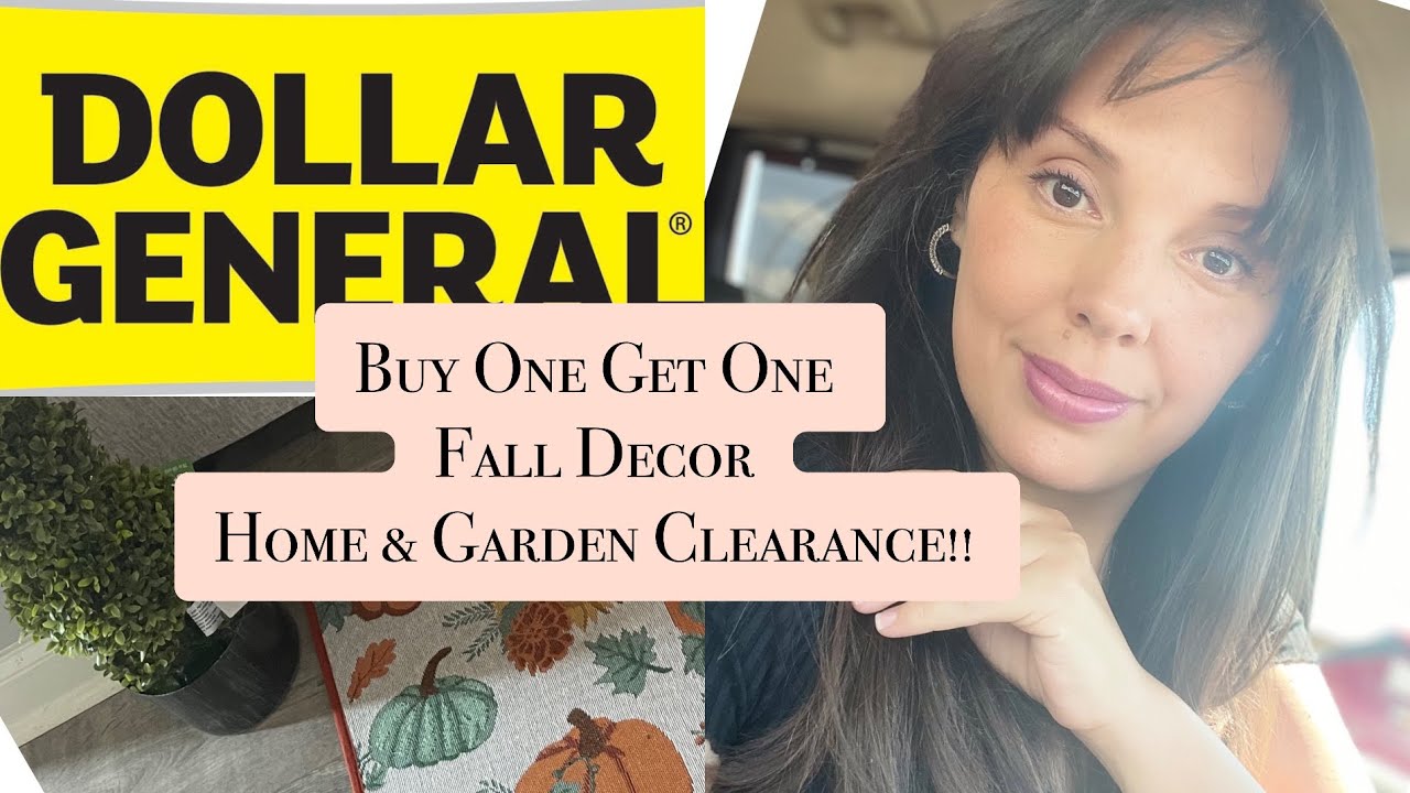 Dollar General Fall Items and HOT Clearance Gems! - YouTube