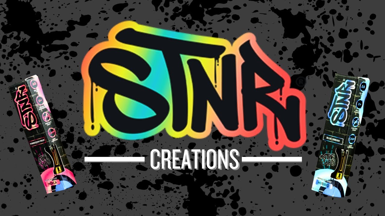 STNR Creations Delta 8 Cartridge - YouTube