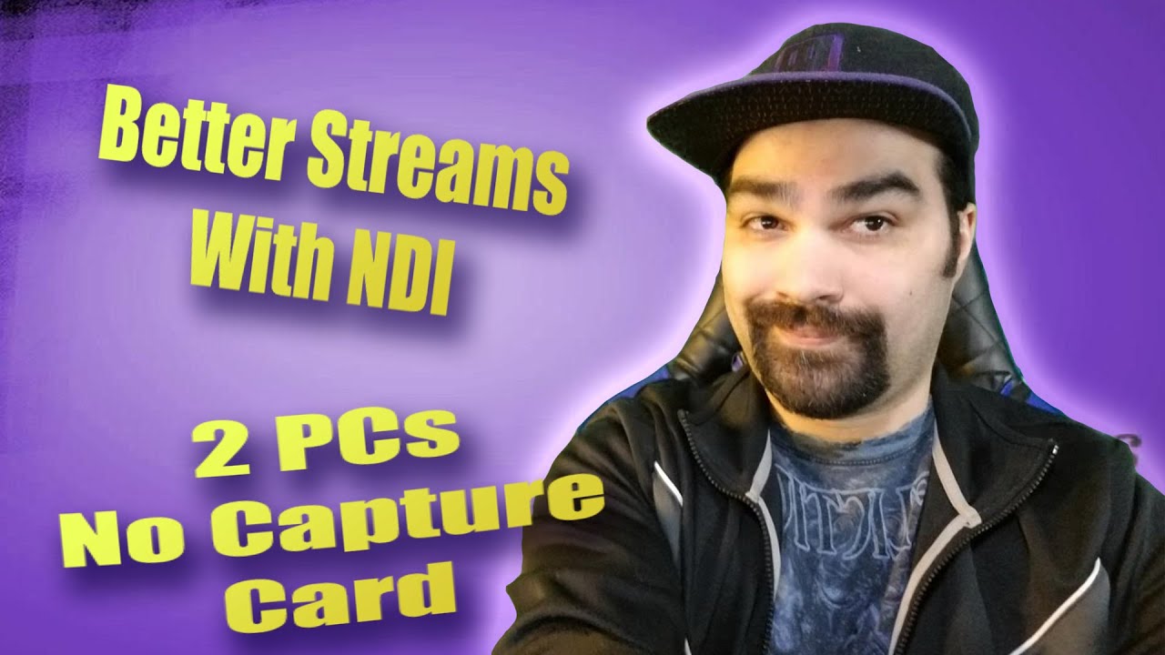 NDI setup 2PC setup without a capture card - YouTube