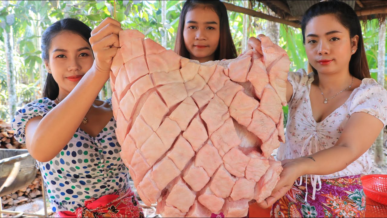 Cooking pork with noodle and fish sauce recipe - Natural Life TV - YouTube