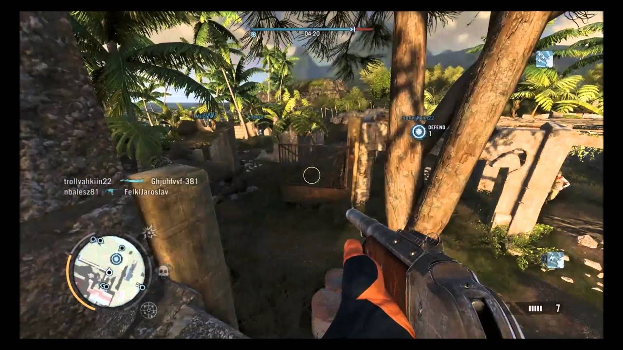 Far Cry 3 Multiplayer - 28 K/D With 1887 - YouTube
