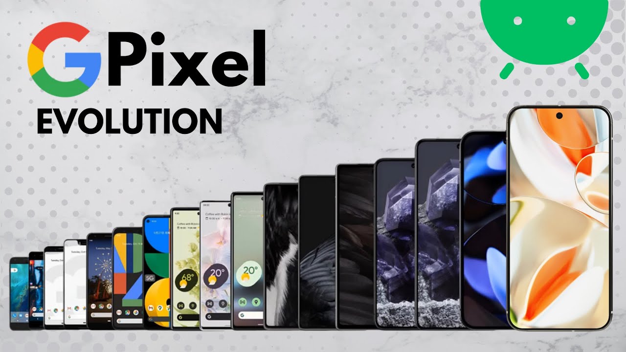 Evolution of Google Pixel - YouTube