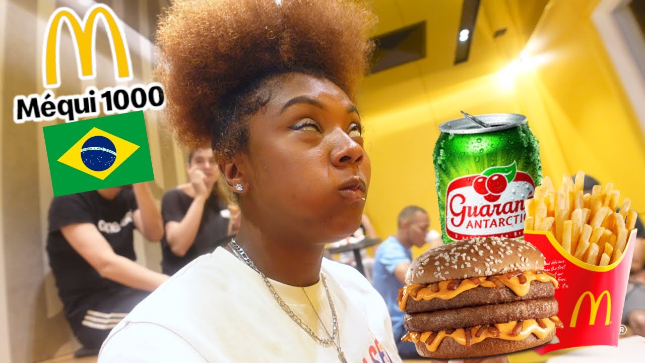 🇧🇷McDonald's in BRAZIL is WAY better than in America🇺🇸🍔 (SECRET BURGER ...
