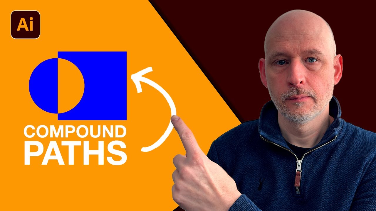 Illustrator Compound Paths How They Work Tutorial - YouTube