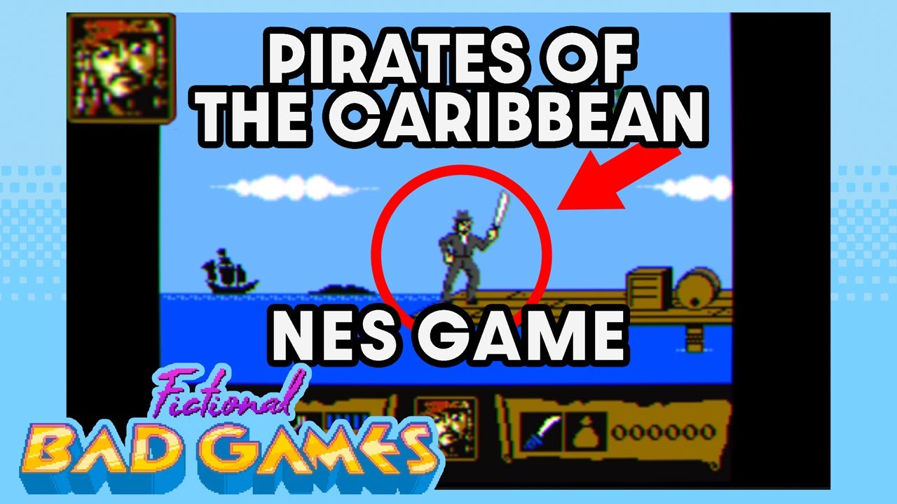 Anti-Piracy on the NES Game Pirates of the Caribbean - YouTube